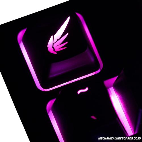 Jual Overwatch - Mercy - Guardian Angel ABS Backlit Keycap (Black ...