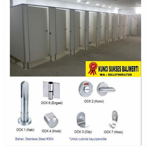 Jual COMPONEN PARTISI TOILET CUBICAL / CUBICAL TOILET / KAMAR MANDI ...