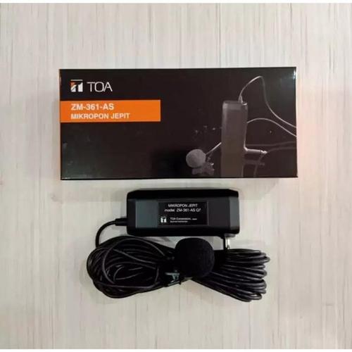 Jual Microphone Jepit Clip on Toa Mic Toa ZM-361 ZM 361 - Jakarta Pusat ...