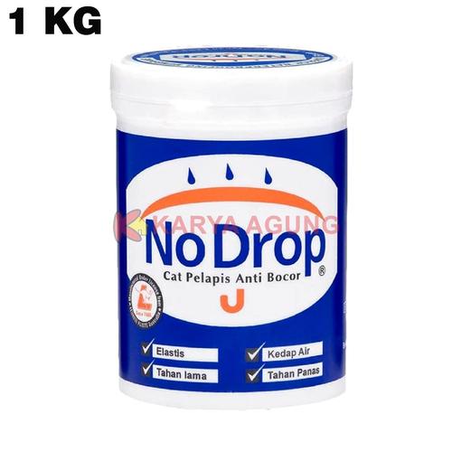 Jual NO DROP Cat Pelapis Anti Bocor / Cat Tembok Waterproof 1 KG - 032 ...