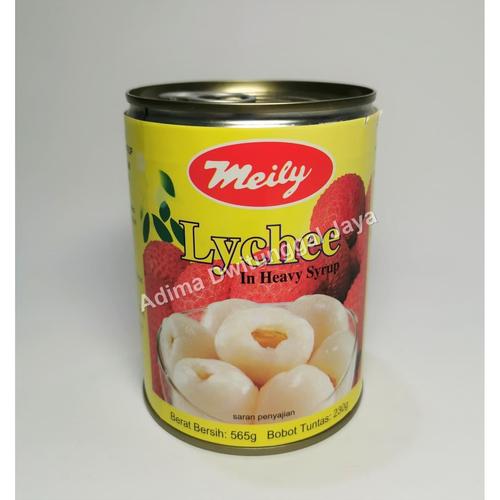 Jual Lychee Meily 565 gr / in heavy syrup / Buah leci kaleng / syrup ...