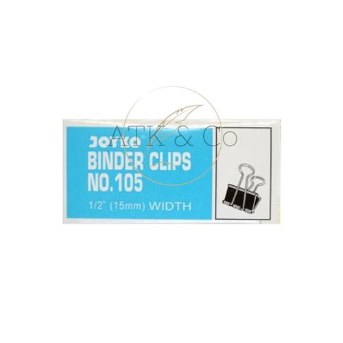 Jual Binder Clip 105 Joyko - Clips Klip Penjepit Kertas Hitam Joyko ...