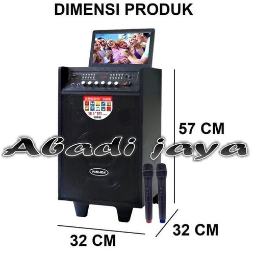 Jual YAMADA DM T2 800W SPEAKER AKTIF DAN MONITOR 10inch yamada dmt2 ...