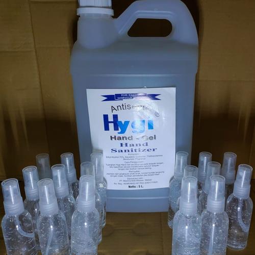Jual Hand Sanitizer Hygi Gel , Asli , Repack botol spray 60ml - Kota ...
