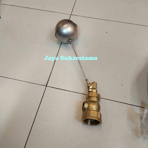 Jual Pelampung Tangki Kuningan - Floating Valve 3" inch Brass - Jakarta ...