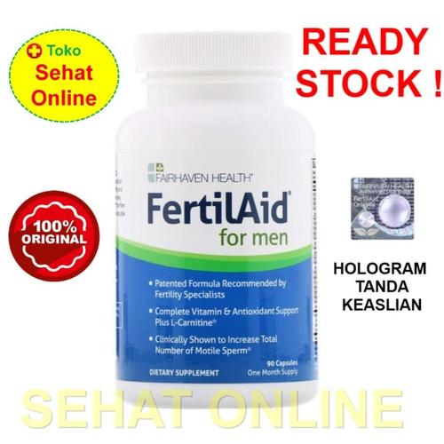 Jual FERTILAID FOR MEN - 90 KAPSUL (OBAT KESUBURAN PRIA) - Kota ...