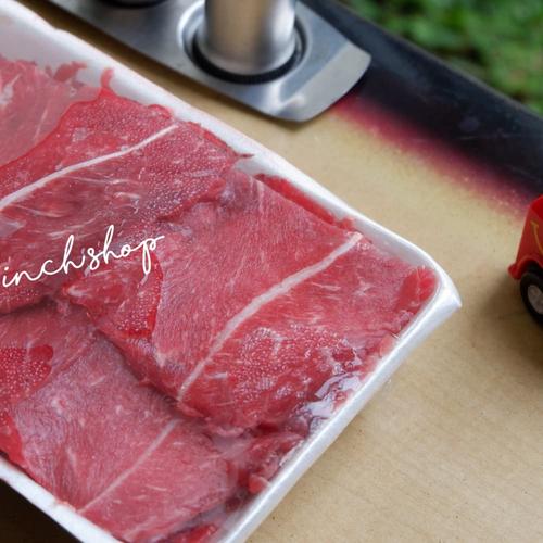 Jual SLICE BEEF DAGING SAPI FROZEN MEAT HALAL TANPA LEMAK teriyaki ...