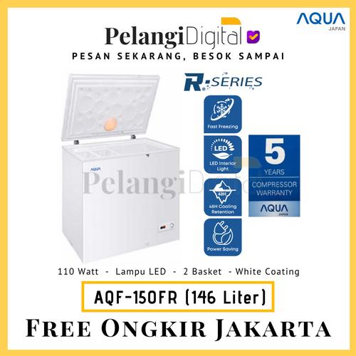 Promo AQUA Chest Freezer Lemari Pembeku Lampu LED - 146 Liter - AQF ...
