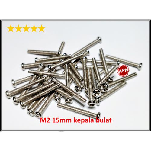Jual Baut 2mm / baut M2 /screw M2 panjang 15mm - Kab. Bekasi - APN ...
