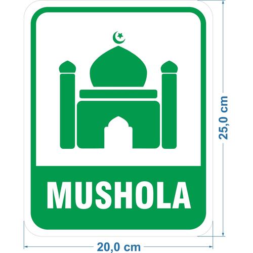 Jual Sticker K3 Safety Sign Warning Sign Mushola - 20x35cm - Kota ...
