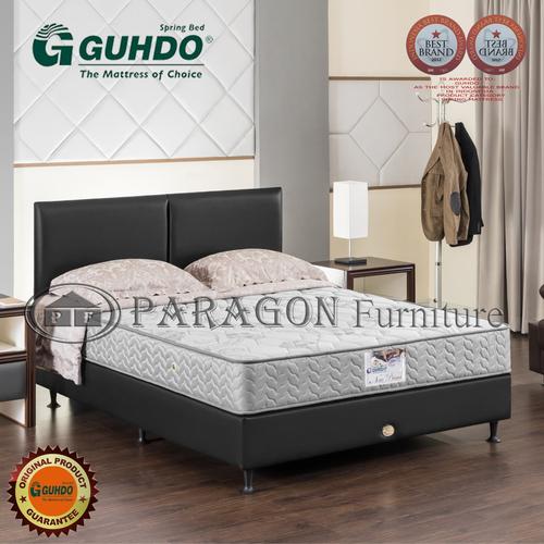 Jual Spring bed New Prima 160x200 cm Atlantic style Full set - Guhdo - Putih - Kota Tangerang ...