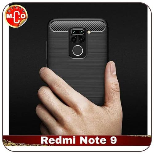 Jual Xiaomi Redmi Note 9 Fiber Carbon Slim Fit Case Casing Sarung Cover ...