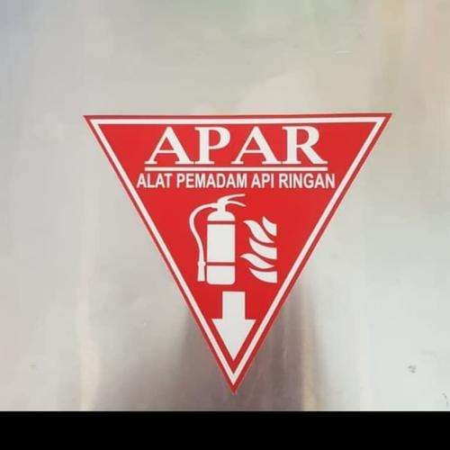 Jual SIGHT SEGITIGA APAR ACRILIK UKURAN 20X20X20 - Jakarta Barat ...
