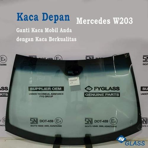 Jual Kaca Depan Mercedes Benz W203 - Laminated Baru - Kaca Mobil Depan ...