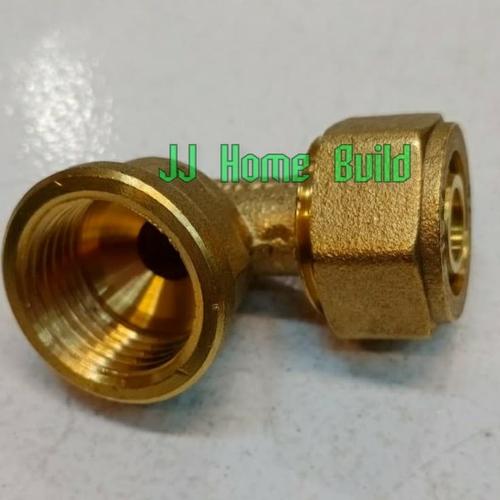 Jual Keni / Knee Drat Dalam 1/2 inch Kuningan Tebal / Knee Water Heater - Jakarta Pusat - JJ ...