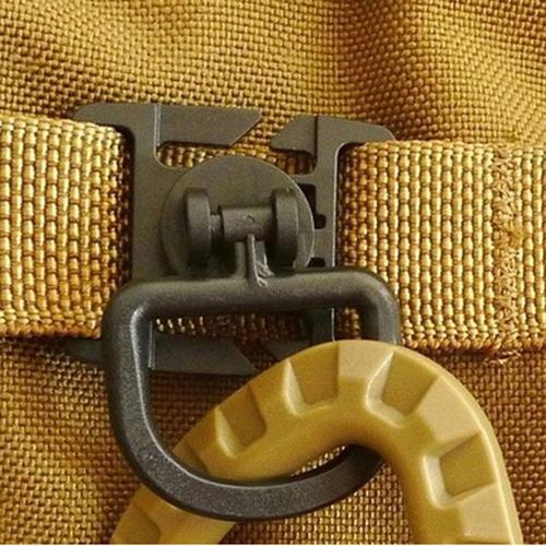 Jual Tactical Grimlock Rotation D-ring Clips Buckle Molle Webbing ...