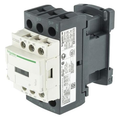 Promo SCHNEIDER CONTACTOR 25A AC3 11 KW COIL 48VAC LC1D25E7 Cicil 0% 3x ...