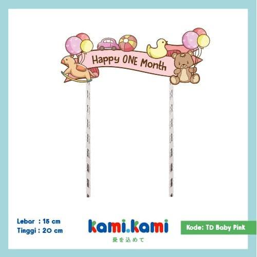Jual Topper Kue Satu Bulan TD Baby - Tosca - Kab. Tangerang - Kami.kami ...