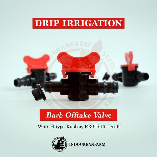 Jual Air Barb Offtake Valve With H type Rubbe / Drip Irigation - Kab ...