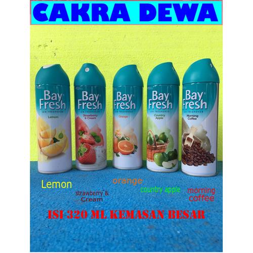 Jual Bayfresh Aerosol Spray Pengharum Ruangan Aneka Aroma kemasan 320 ...
