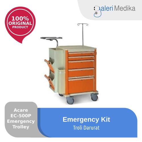Jual Troli Emergency Medis - Rak Trolley Darurat Rumah Sakit Acare ...