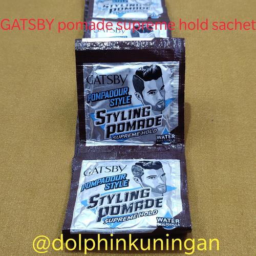 Jual Pomade GATSBY Pompadaour style Styling Pomade SUPREME HOLD 6g ...