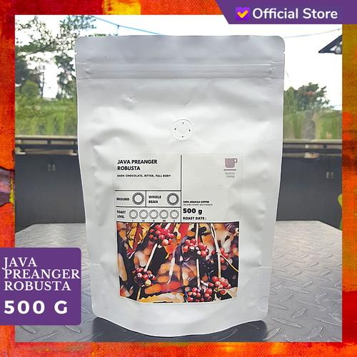 Jual KOPI JAVA PREANGER ROBUSTA 500 GRAM BIJI DAN BUBUK - BIJI - Kota ...