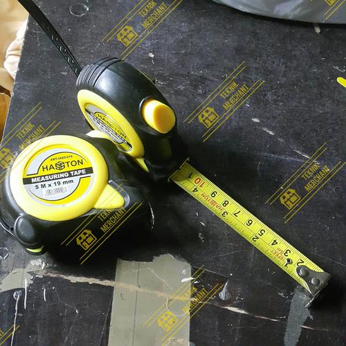 Jual Meteran karet haston prohex 5M Alat Meteran Pengukur 5 Meter ...