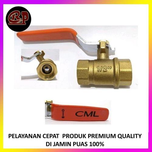 Jual Ball Valve Kuningan 1/2" / Kran Air / Stop Kran Kuningan Camel 1/2" - Jakarta Utara - RANJA ...