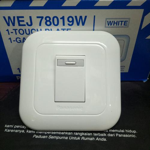 Jual Saklar Panasonic tunggal Wej78019W+Wej5531.set - Jakarta Pusat ...