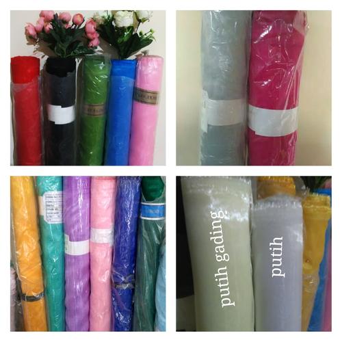 Jual Kain organdi/kain kaca meteran uk.lebar 150 - Jakarta Timur ...