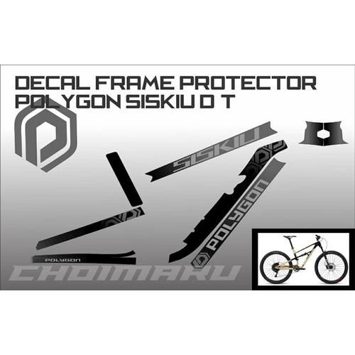 Jual decal sticker protector frame custom polygon siskiu D T series ...