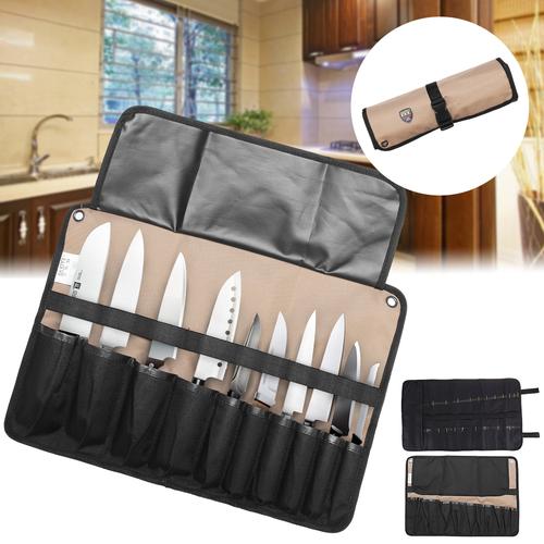 Jual Chef Cutter Tool Bag Roll Bag Carry Case Bag Kitchen Portable ...