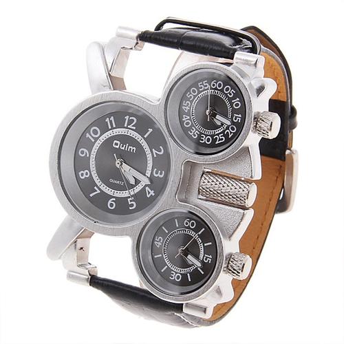 Jual Fashion Pria: OULM Jam Tangan Sport Quartz Display 3 Waktu Model ...