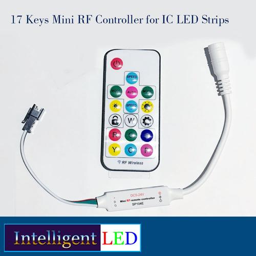 Jual 17 Keys Mini RF Controller for IC LED Strips - Jakarta Utara - Intelligent LED | Tokopedia