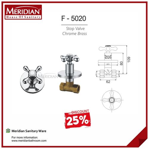 Jual Stop Kran MERIDIAN F 5020 - Jakarta Barat - Meridian Sanitary Ware ...