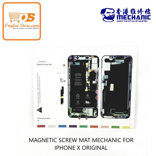 Jual MAGNETIC SCREW MAT MECHANIC FOR IPHONE X ORIGINAL - 75934 ...