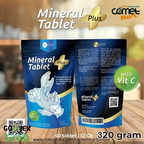 Promo MINERAL TABLET PLUS SG FISH. Dengan Vitamin C, Garam Ikan 40 ...