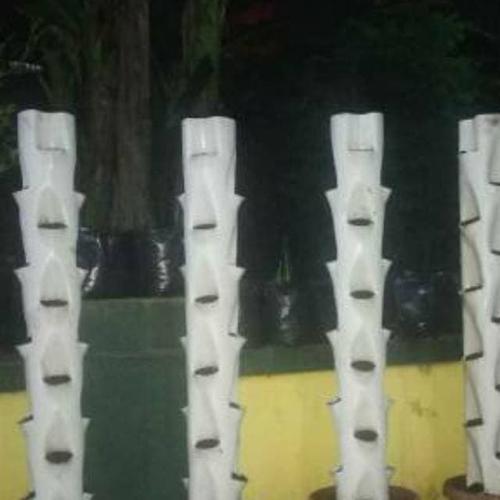 Jual Pot Paralon Vertikultur Tower Vertikal Hidroponik Garden 4 inch ...