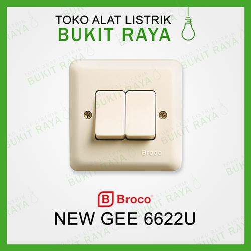 Jual 6622U Broco Saklar Seri New Gee Double Switch - Kota Surabaya ...