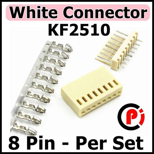 Jual Konektor White Housing 8 Pin Socket soket Connector 8Pin - Kota ...