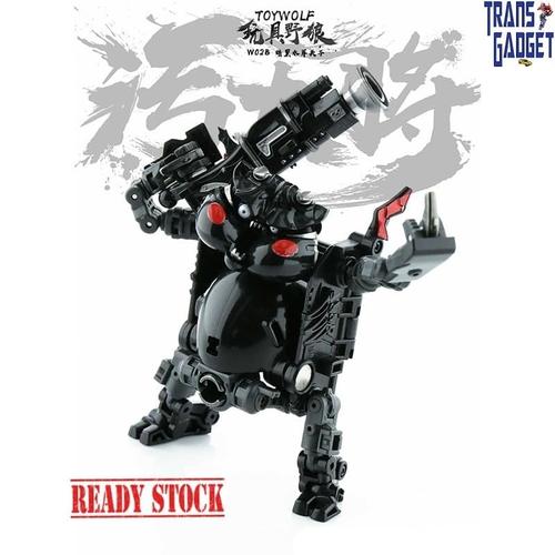 Jual TOYWOLF TW W-02B Black Water Man - Transforming Urinal Toilet ...