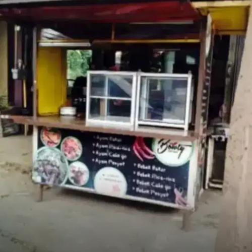 Jual Gerobak besi bekas kebab, bakso, mie ayam, juice, rujak ...