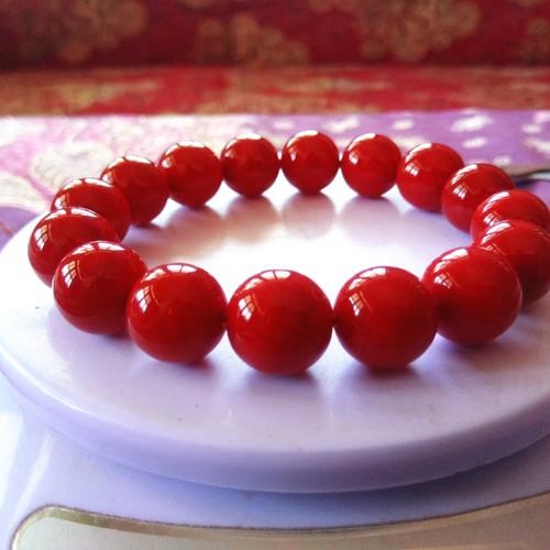 Jual Gelang Red Coral Marjan dim 14 16 mm ASLI BATU KARANG ORI - Kab ...