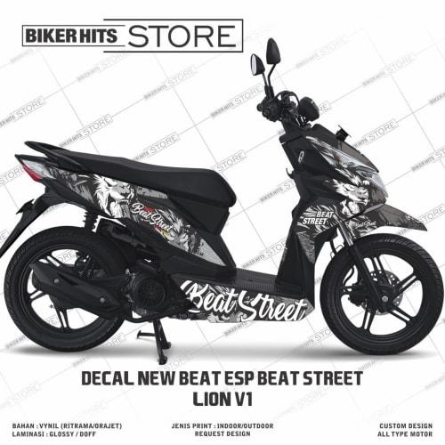 Jual STIKER DECAL MOTOR FULL NEW HONDA BEAT STREET BEAT ESP DESAIN ...