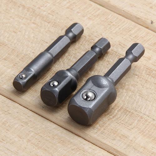 Jual Set Adaptor Soket Mata Bor dengan Bahan Baja Warna Perak - Jakarta ...