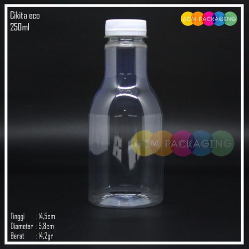 Jual Botol plastik cikita eco 250 ml 250ml pear pir kemasan minuman ...