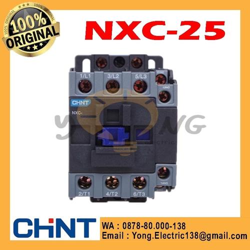 Jual Contactor CHINT / NXC-25 / NXC25 / Kontaktor CHINT 3P 11kW - Jakarta Pusat - Yong-Electric ...