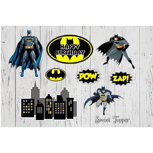 Jual Topper Batman set LOGO besar - HBD pakai NAMA - Kab. Bandung ...