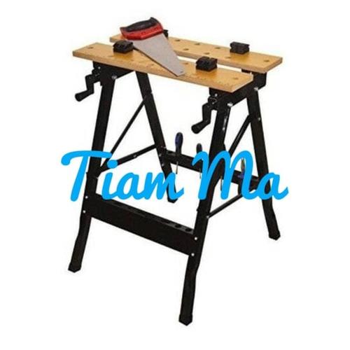 Jual PORTABLE WORKSHOP WORKBENCH KRISBOW MEJA KERJA GERGAJI POTONG KAYU ...